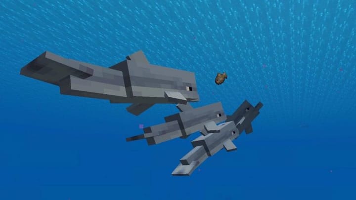 Top 5 underwater mobs in Minecraft