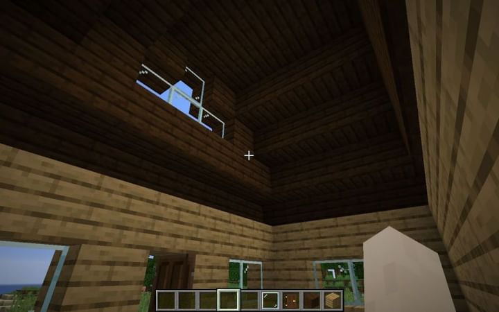How to build curved roofs in Minecraft