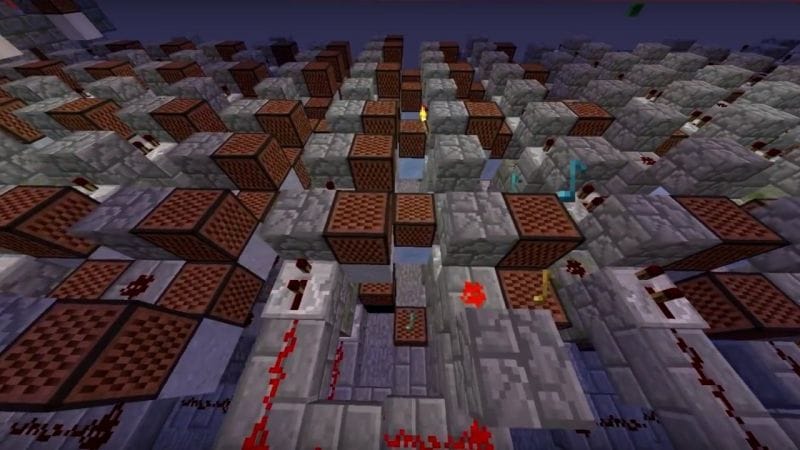 How to create a note block song in Minecraft