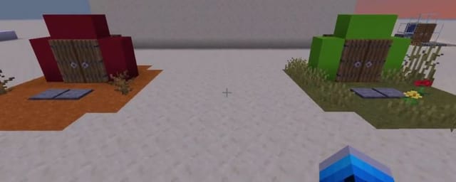 Minecraft Redditor creates working portals using floating ender pearls