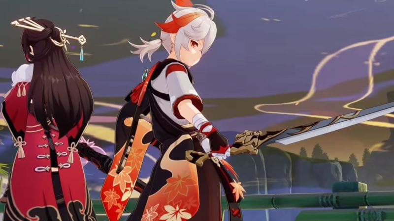 Best F2P build for Kazuha in Genshin Impact