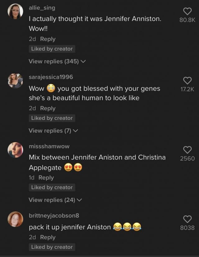 Jennifer Aniston's doppelganger takes social media by storm, wins ...