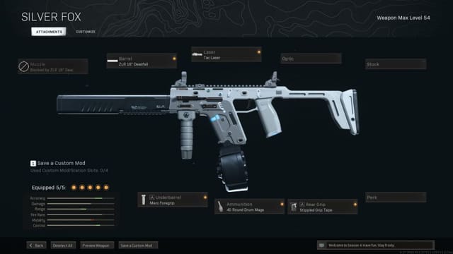 The best Fennec loadout in Call of Duty: Warzone Season 4