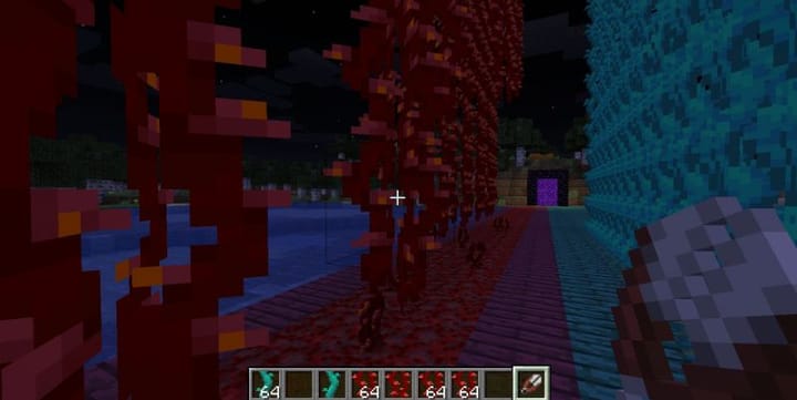 How to farm twisting and weeping vines in Minecraft