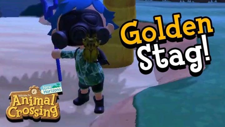 Animal Crossing: New Horizons - How to catch a Golden Stag, the most ...