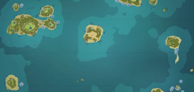 All Sea Ganoderma locations in Genshin Impact
