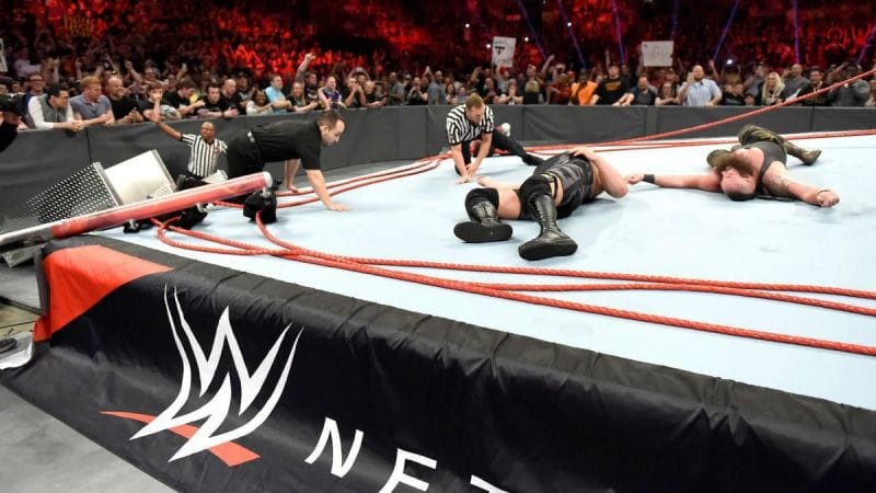 5 times WWE wrestlers broke the ring
