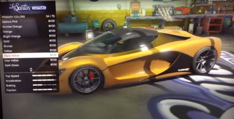 Top 5 best pearlescent colors to use on your car in GTA Online