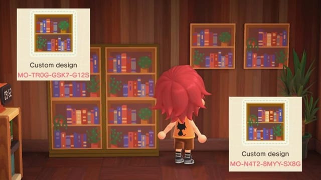 How to make a DIY Wooden Bookshelf in Animal Crossing: New Horizons