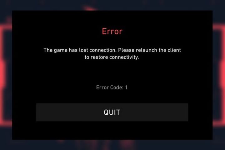 How to fix "connection error" in Valorant