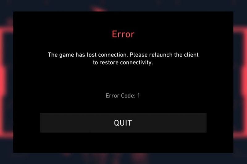 How to fix "connection error" in Valorant