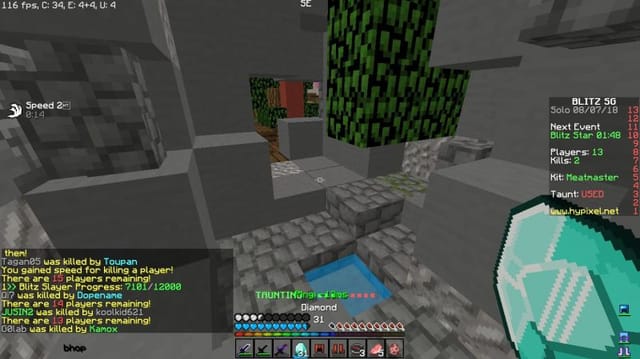 How to get diamonds in Minecraft Hypixel Skyblock