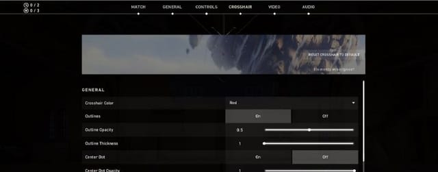 How to make your crosshair box-shaped in Valorant?