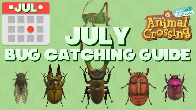 21 Animal Crossing: New Horizons bugs arriving in July and how to catch ...