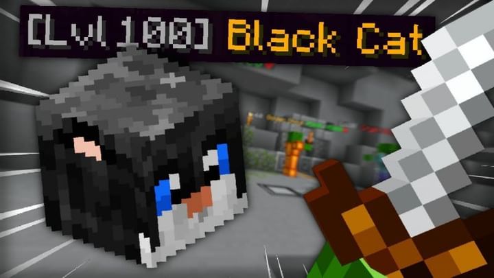 How to obtain the Black Cat Pet in Minecraft Hypixel Skyblock