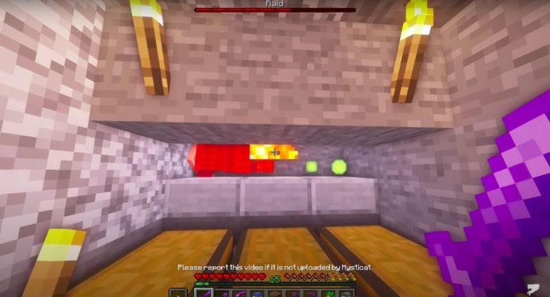 How to build a raid farm in Minecraft