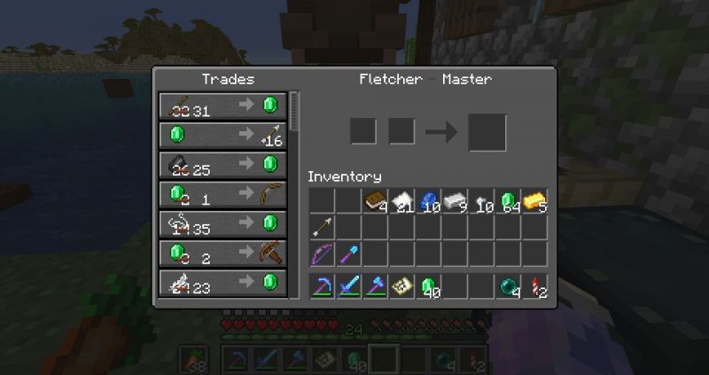 Top 5 uses of a fletcher in Minecraft