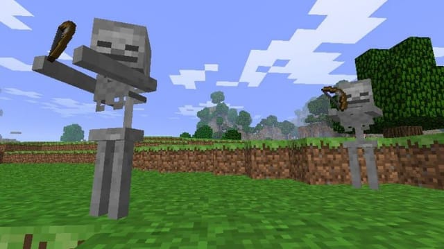 What were the original Minecraft mobs?