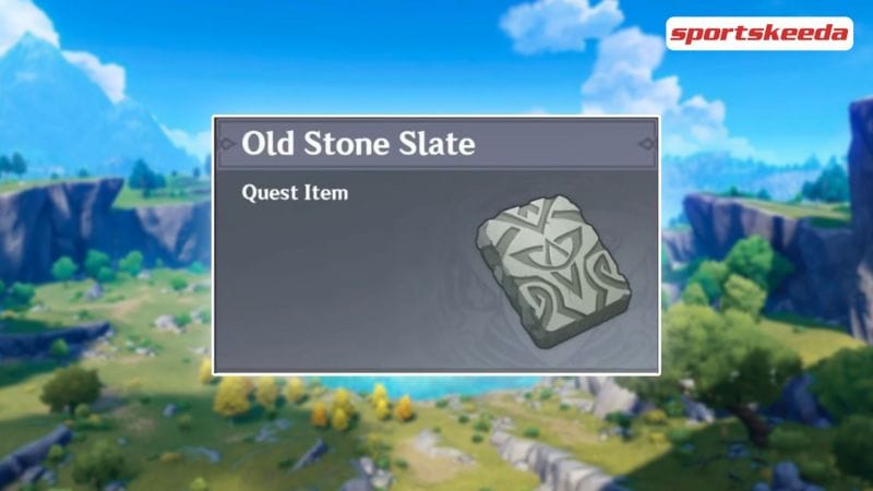 All 4 old stone slate locations in Genshin Impact