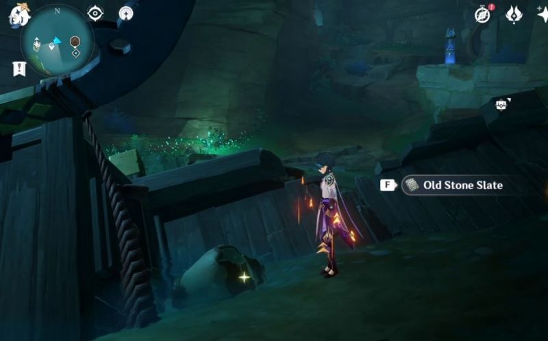 All 4 old stone slate locations in Genshin Impact