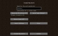How to create a Minecraft world easily
