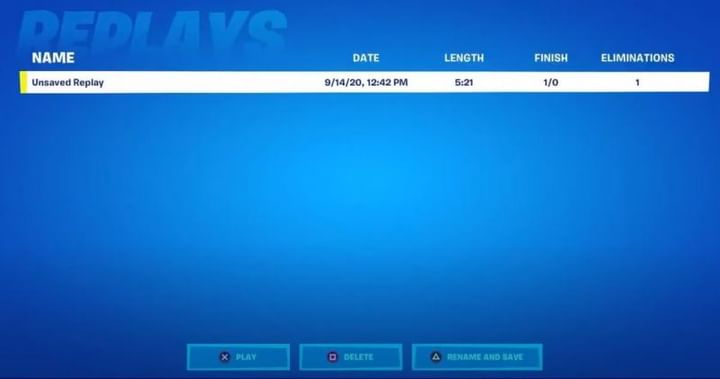 How to watch replays in Fortnite: A step-by-step guide
