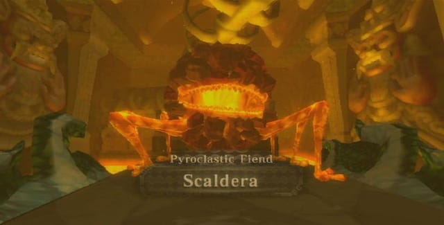 How to beat Scaldera in the Legend of Zelda: Skyward Sword