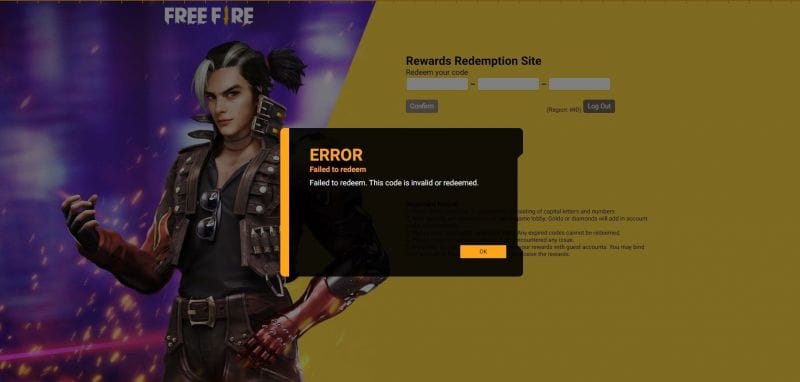 Garena Free Fire redeem codes: FF rewards website, steps to use codes ...