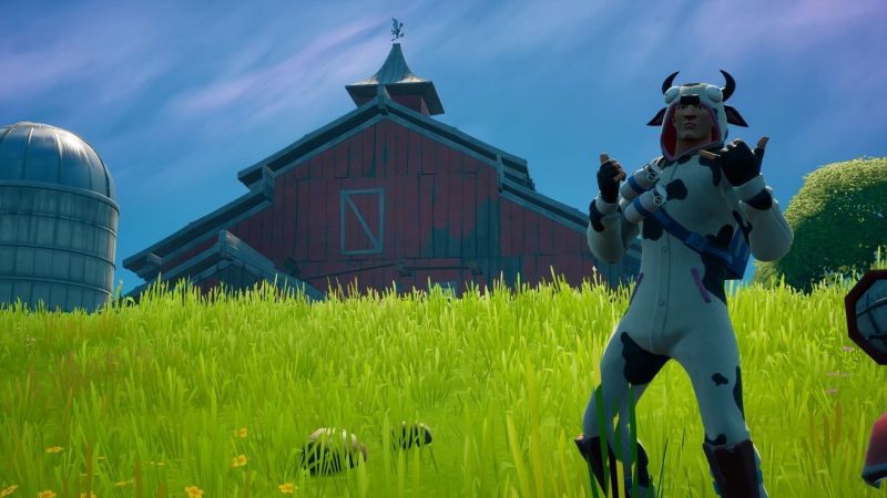 Where to place cow decoys in farms in Fortnite season 7 (Week 6 ...