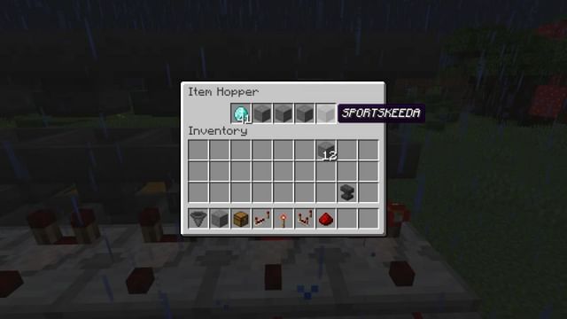 How to make an item sorter in Minecraft