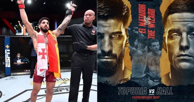 UFC 264: Watch: Ilia Topuria executes brutal finish of BJJ wizard Ryan ...