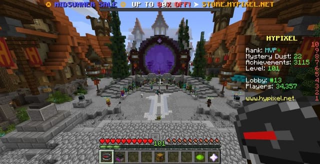 Top 5 most popular Minecraft mini-games of all time
