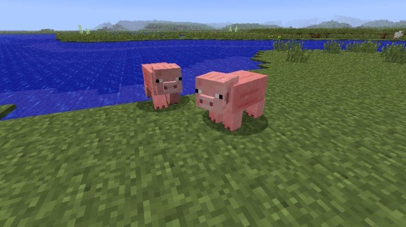What were the original Minecraft mobs?