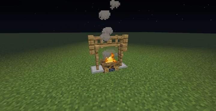 How to put out a campfire in Minecraft