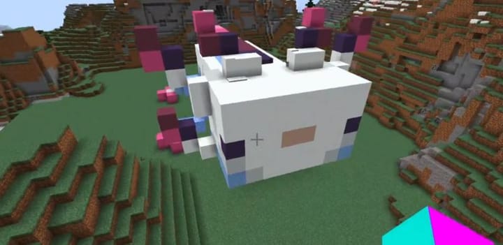 Minecraft Redditor discovers the hidden axolotl kingdom