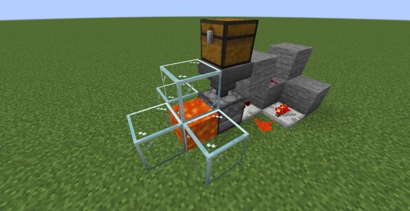 How to make an automatic item dropper in Minecraft