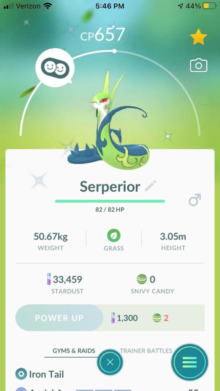 Serperior Pokémon: How to Catch, Moves, Pokedex & More