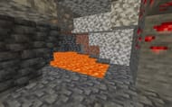 How to find a lava pool in Minecraft