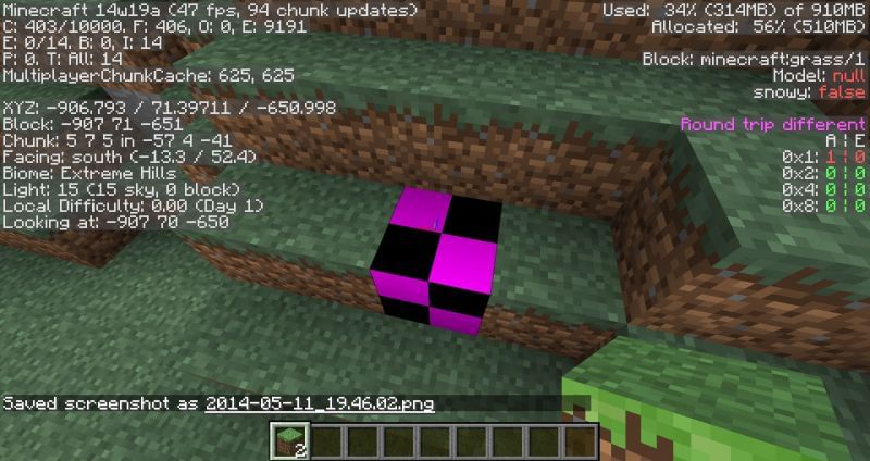 What is a null block in Minecraft Hypixel Skyblock?