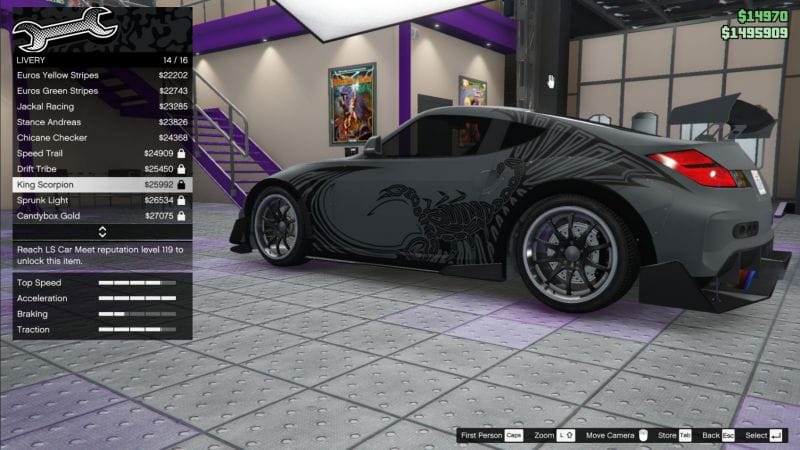How to build DK's 350Z from Tokyo Drift in GTA Online after the Los ...