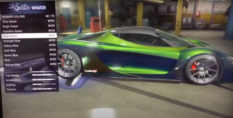 Top 5 best pearlescent colors to use on your car in GTA Online