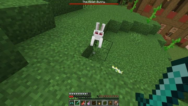 Rabbit vs killer bunny in Minecraft: How different are the two mobs?