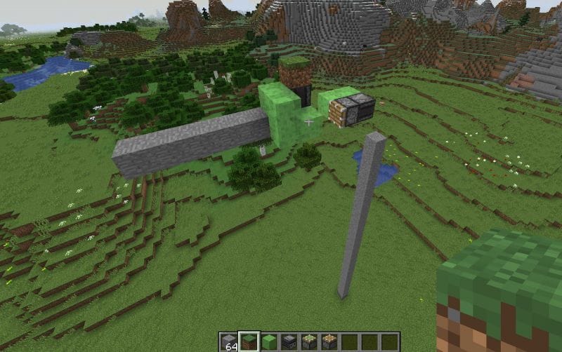 How to make a flying machine in Minecraft