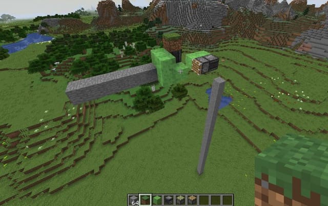 How to make a flying machine in Minecraft