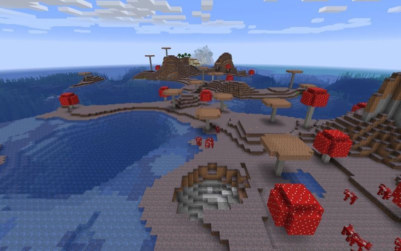 Mushroom fields in Minecraft: Everything you need to know