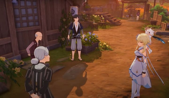 Where to find Old Stone Slates and get the Inazuma Sword diagram in ...