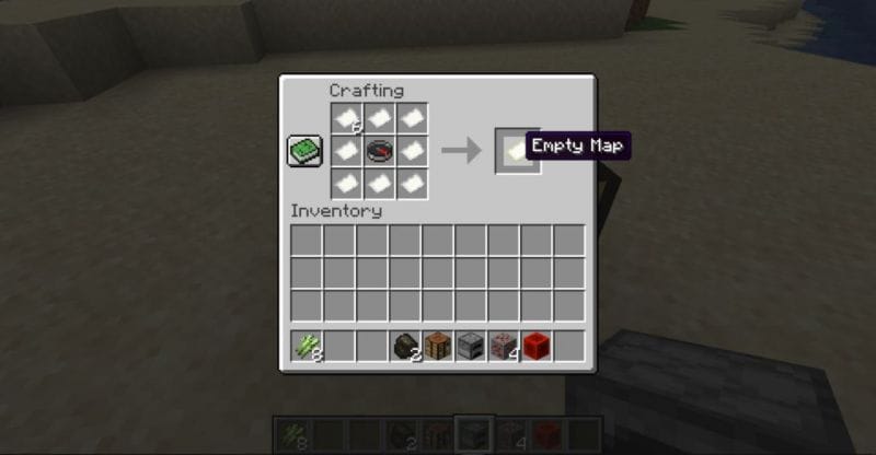 How to use a map in Minecraft