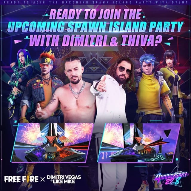DJ duo Dimitri Vegas & Like Mike to be introduced as new Free Fire ...