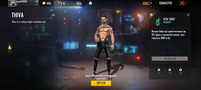 Thiva character in Free Fire, good or not?