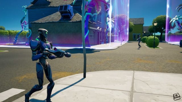 Where to find and eliminate Trespassers in Fortnite Season 7